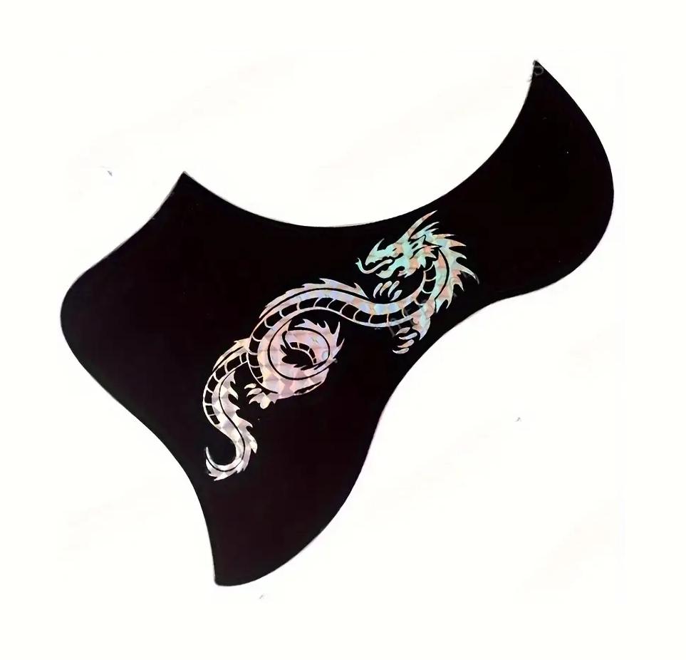 Dragon Silver Acoustic Guitar Pickguard (Standard)