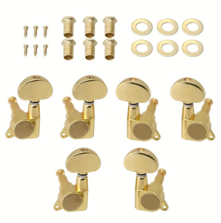 Grover Type Acoustic Tuning Heads Gold (Full Set)