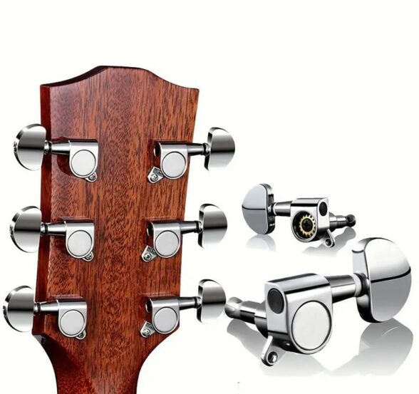 Grover Type Acoustic Tuning Heads Large Dome (Full Set)