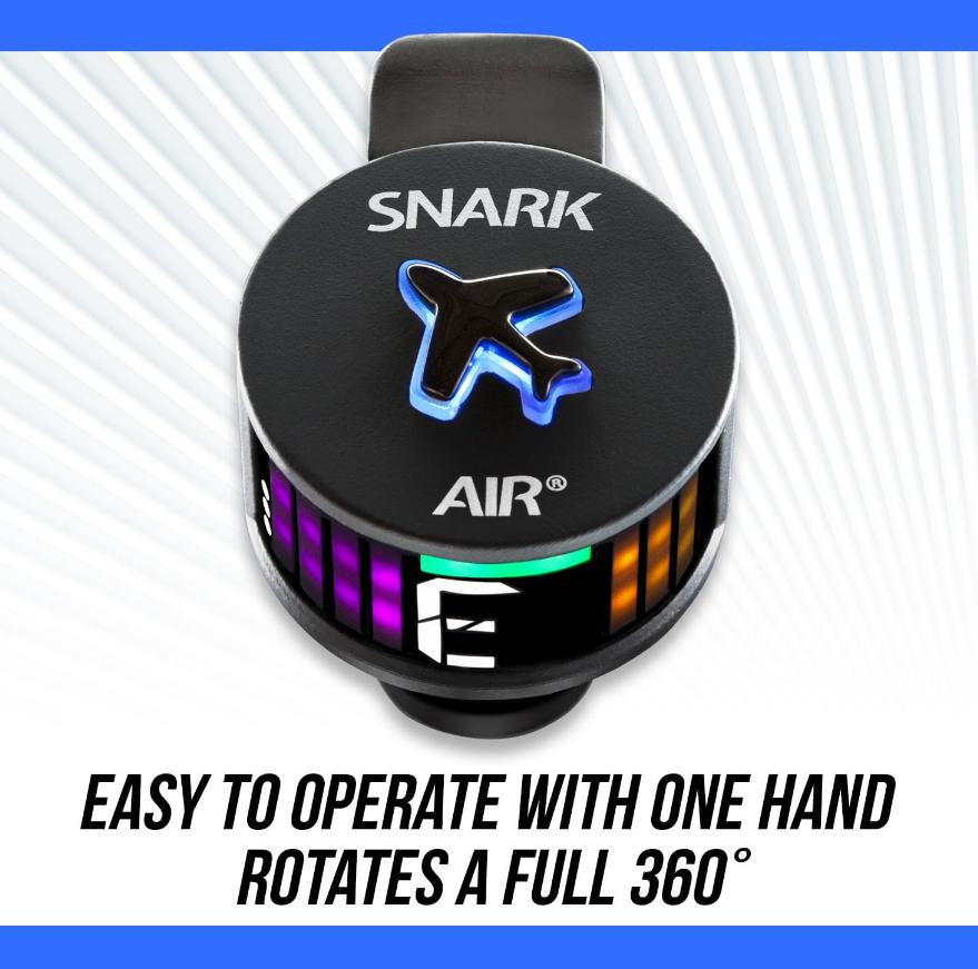 Snark AIR 1 Lightning Fast Rechargeable Tuner